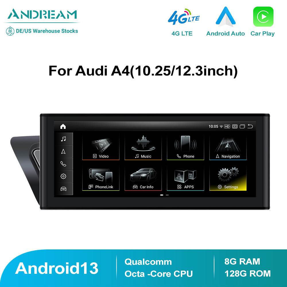 Multimedia Player 10.25'' 12.3 Inch Android 13.0 8+128GB Navigation ...