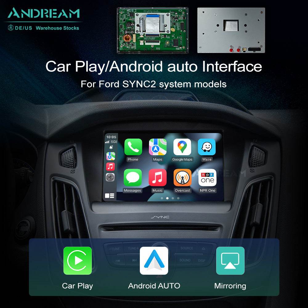 Wireless Carplay For Ford Focus Explorer Fusion Focus Fiesta Escape Ed ...